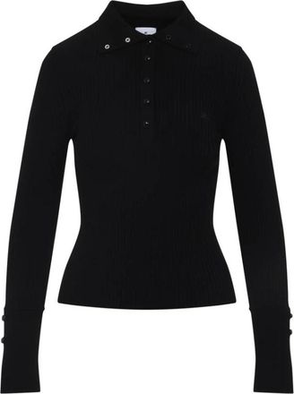 Courr&egrave;ges Blazers - Femme - Pulls - Noir - Taille: 36 FR