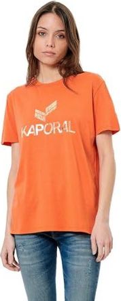Kaporal T-Shirt Orange Femme - Lemil - S - Orange
