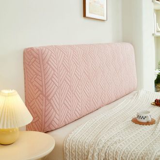 Generic Elastische Jacquard Kopfteilbezug, haustierfreundlicher & einfach anzubringender Kopfteilbezug kratzfester waschbarer Staubschutzbezug f&uuml;r Schlafzimme