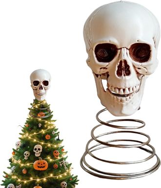 Generic Gotische Totenkopfschmuck - Dekorativer und gruseliger Halloween- Top | Festliche Dekoration f&uuml;r House Cafe Hotel Restaurant Apartmentparty