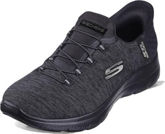 Skechers Baskets pour Femme, Chaussures de Sport, BBK Black, 39 EU