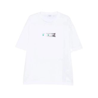 Off-white Grafik-T-Shirt - - Tops - Herren - Wei&szlig; - M