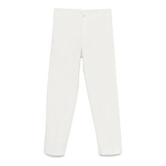 Incotex Wei&szlig;e Hose- Verdeckter Verschluss- G&uuml;rtelschlaufen - - Trousers - Herren - Wei&szlig; - 3XL