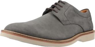 Clarks Atticus Lt Lace, Homme, Dark Grey Nubuck, 40 EU