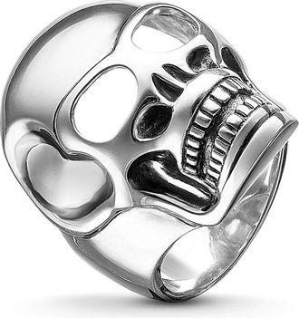 Thomas Sabo Thomas Sabo Herren-Ring Rebel at heart Totenkopf 925 Silber Gr. 62 (19.7) - TR1704-001-12-62