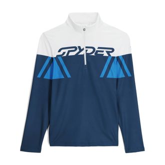 Spyder Herren Podium 1/2 Zip Fleece-Jacke, Echtes Marineblau, X-Large