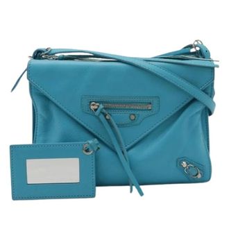 Balenciaga Sac clutch Paper Pre-owned - Femme - Pre-owned - Bleu - Taille: ONE Size