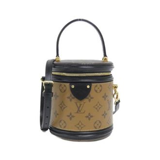 Louis Vuitton Sac seau Monogram Reverse en toile enduite Cannes Pre-owned - Femme - Pre-owned - Brun - Taille: ONE Size