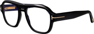 Tom Ford Homme, Accessoires, Noir, Taille: 54 MM Ft6085-B Optical Frame