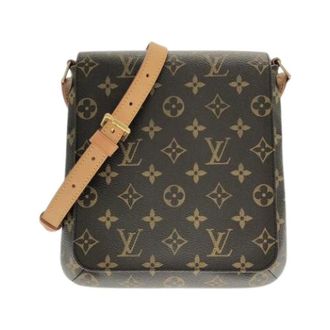 Louis Vuitton Sac bandouli&egrave;re vintage monogramme Pre-owned - Femme - Pre-owned - Brun - Taille: ONE Size