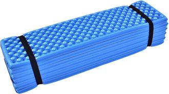 Zerone Outdoor Faltmatte, wasserdichte Schaum Campingmatte Falten Strand Zelt Schlaf Yoga Pad Matratze f&uuml;r Wandern Camping(Blau)