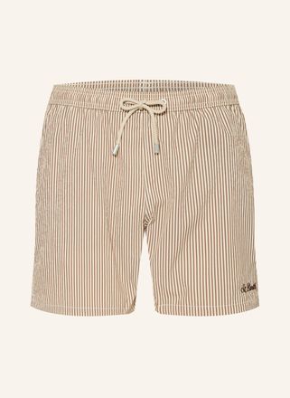 MC2 Saint Barth mc2 Saint Barth Badeshorts Patmos braun