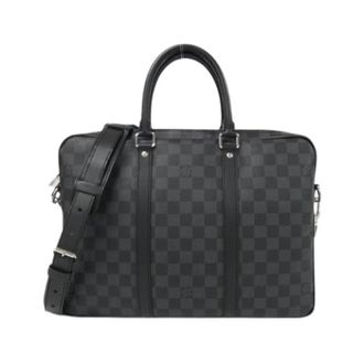 Louis Vuitton Pre-owned Porte-Documents Voyage PM Damier Graphite Aktentasche - - Pre-owned - Herren - Grau - ONE SIZE