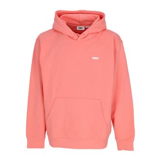 Obey Leichter Kapuzenpullover French Terry - - Sweatshirts & Hoodies - Herren - Rosa - S