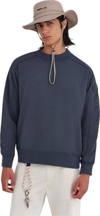 Murphy & Nye Homme, Sweatshirts et sweats &agrave; capuche, Bleu, Taille: XL Washer SweaT-shirt