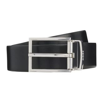 HUGO BOSS Homme, Accessoires, Noir, Taille: 85 CM Ceinture Habill&eacute;e &Eacute;l&eacute;gante