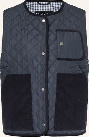 Barbour Steppweste Thulby blau