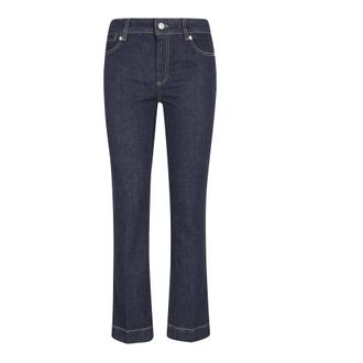 Sportmax Femme, Jeans, Bleu, Taille: W25 Flared Jeans