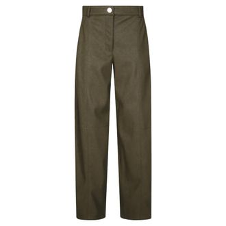 Pinko Barolo Pantalone Effetto - - Trousers - Damen - Gr&uuml;n - 2XS