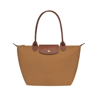 Longchamp Le Pliage Original Sac bandouli&egrave;re M - Femme - Sacs - Brun - Taille: ONE Size