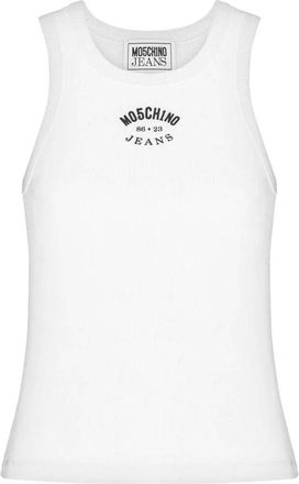 Moschino Femme, Tops, Blanc, Taille: 40 FR D&eacute;bardeurs