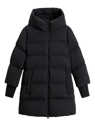 Woolrich doudoune oversize &agrave; capuche - Noir
