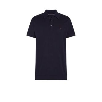 Tommy Hilfiger Baumwollgestreift Polo - Blau