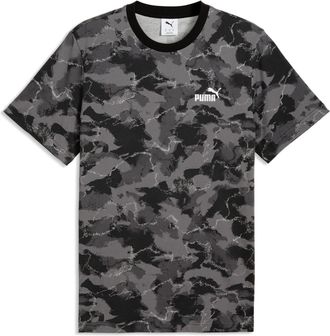 Puma Camo Bedrucktes T-Shirt Herren, Accessoires, Schwarz, XXL