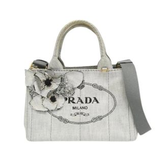 Prada Pre-owned Sac &agrave; main avec corsage fleuri - Femme - Pre-owned - Blanc - Taille: ONE Size
