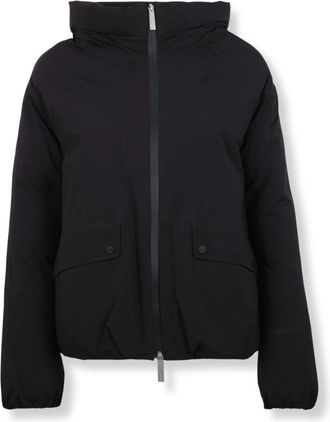 Herno Femme, Vestes, Noir, Taille: 40 FR Laminar Hooded Jacket