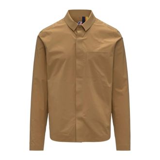 K-Way Homme, Chemises, Brun, Taille: M Sharrie Tech Overshirt