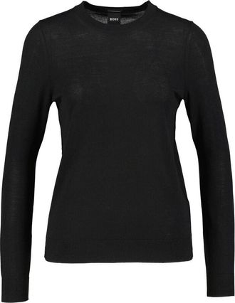 BOSS Damen Feinstrickpullover aus Merinowolle FERPINA