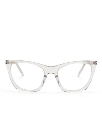 Saint Laurent Eyewear lunettes de vue SL214 - Blanc