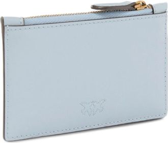 Pinko Pinko, Femme, Accessoires, Bleu, Taille: ONE Size Porte-cartes Airone