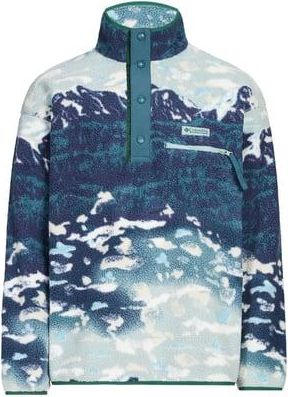 Columbia Helvetia - blau gedrucktes Fleece