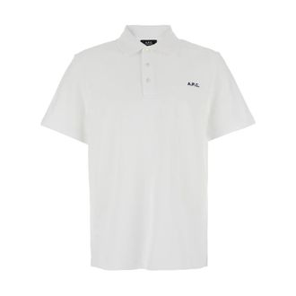 A.P.C. Standard Poloshirt - - Tops - Herren - Wei&szlig; - L