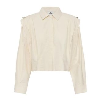 Karen by Simonsen Damen, Blusen & Hemden, Beige, 3XLGr&ouml;&szlig;e