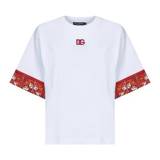 Dolce & Gabbana Dolce & Gabbana T-Shirts und Poloshirts - - Tops - Damen - Wei&szlig; - S
