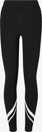 Tory Burch Chevron-Leggings mit Seitentasche