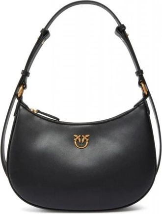 Pinko Pinko, Femme, Sacs, Noir, Taille: ONE Size Half Moon Mini FL