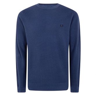 Fred Perry Homme, Pulls, Bleu, Taille: S Pulls &agrave; col rond