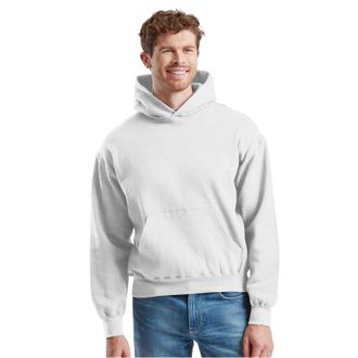 Fruit Of The Loom Fruit of the Loom - Kapuzenpullover f&uuml;r Herren/Damen Unisex, Super Baumwolle (Wei&szlig;)