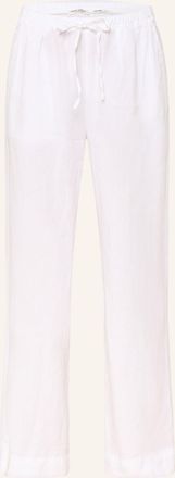 Marc O'Polo Marc Opolo Marlenehose Aus Leinen weiss