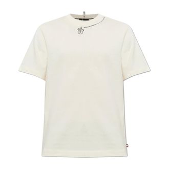 Moncler T-shirt Grenoble Apr&egrave;s-Ski - Homme - Tops - Beige - Taille: L