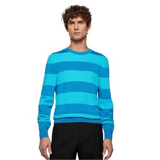 HUGO BOSS Eromeo Pullover f&uuml;r Herren, Regul&auml;r (Leuchtendes Blau)