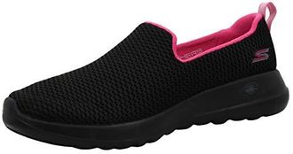 Skechers Womens Performance Go Walk Joy Shoe, Black/Hot Pink, 11 M US