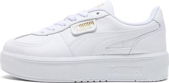 Puma Sneakers en cuir Palermo Elevata Femme, Chaussures, Blanc, 41