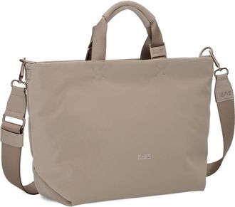 zwei Damen Shopper NEO NE150 Handtasche 10 Liter, kleiner City-Shopper mit Kurzgriffen, Schultergurt verstellbar, Puffer-Design, Hauptfach mit Rei&szlig;verschlu