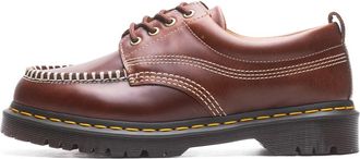 Dr. Martens Homme, Chaussures, Brun, Taille: 45 EU Lowell Leather Moc Toe