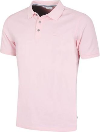Calvin Klein Hommes Côte Nord Humidité Polo Shaking Polo - Bébé Rose - XXXXXL